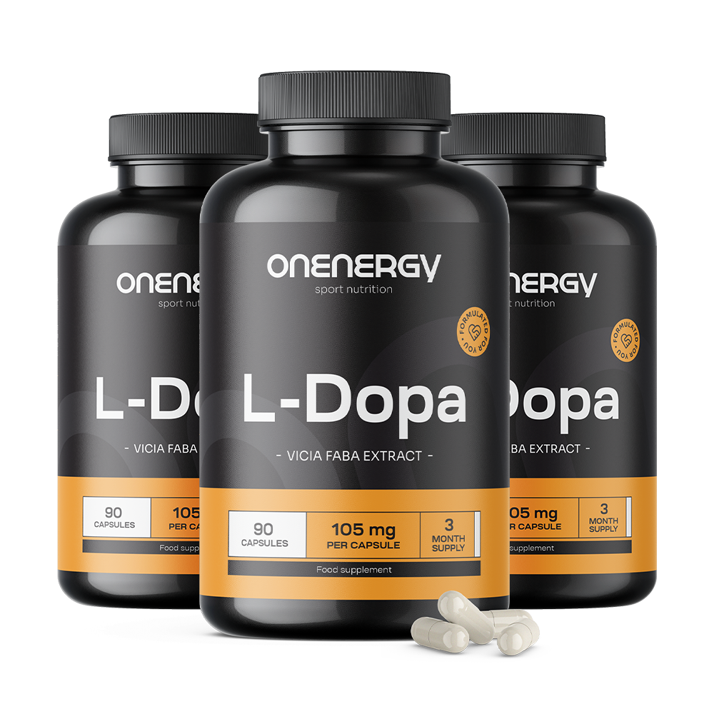 3x L-dopa 105 мг - от екстракт от бакла, общо 270 капсули - OnEnergy.bg